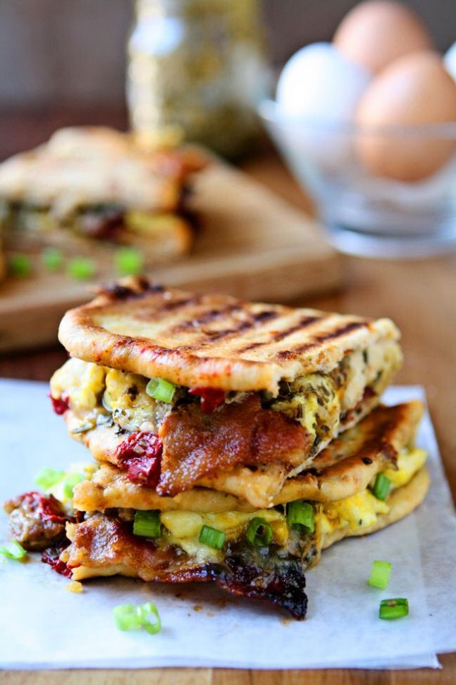 Breakfast Panini (Fast!)