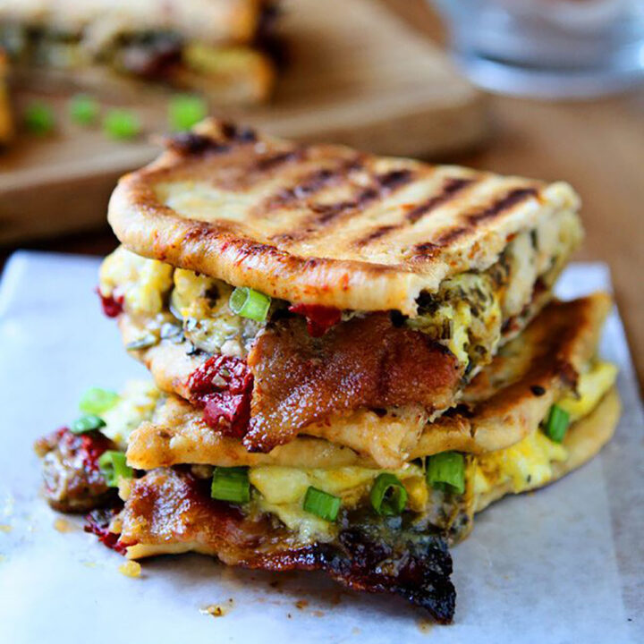 Breakfast Panini (Fast!)
