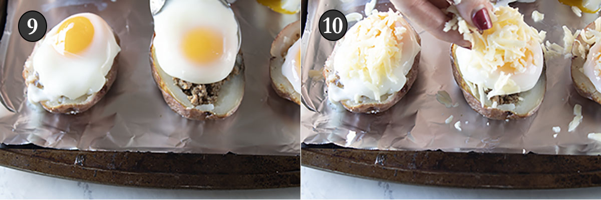 Homemade Potato Skins for Breakfast (Healthy) - Heavenly Home Cooking