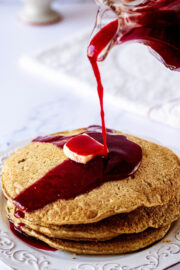 Homemade Raspberry Syrup - Heavenly Home Cooking