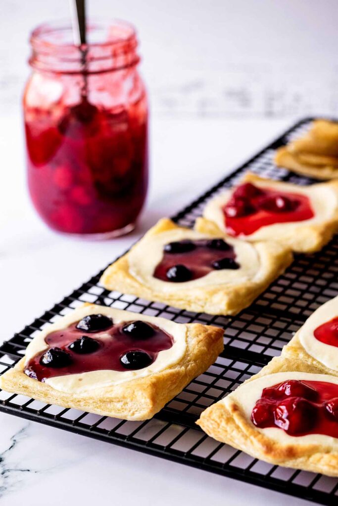 Easy Breakfast Cheese Danish (Easy Recipe!) - Heavenly Home Cooking