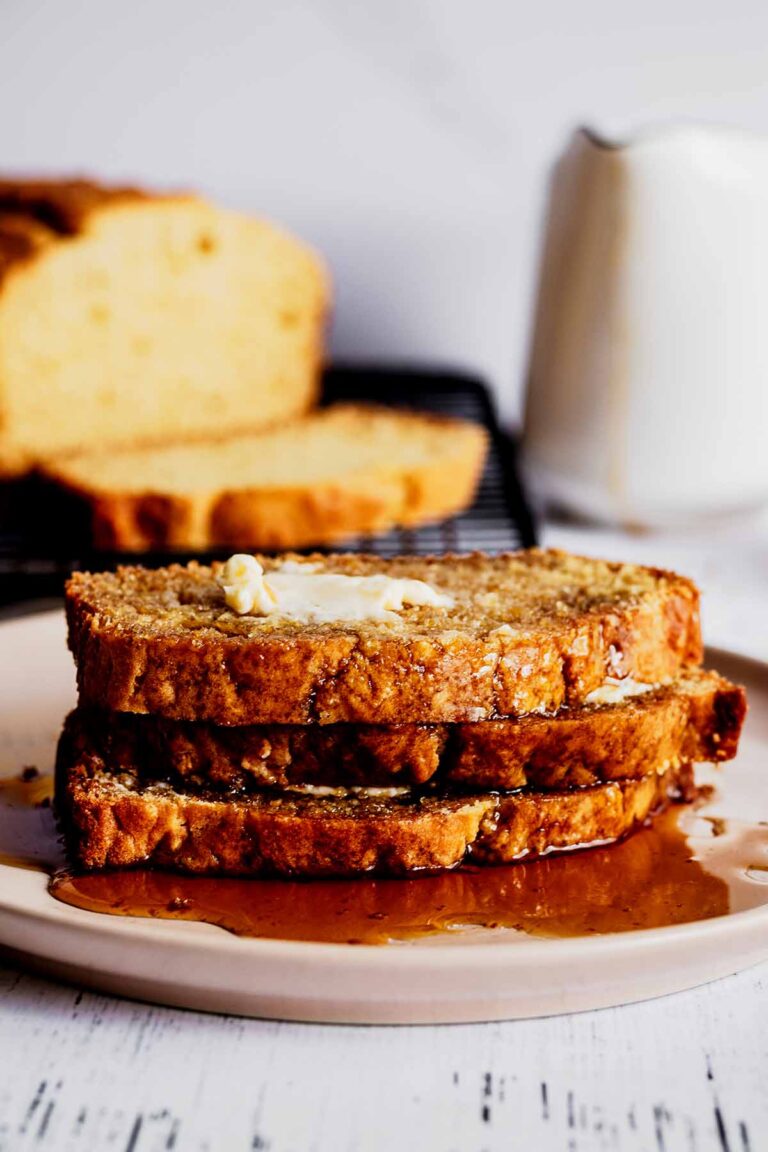 Maple Syrup Bread (Easy Breakfast Recipe!) - Heavenly Home Cooking