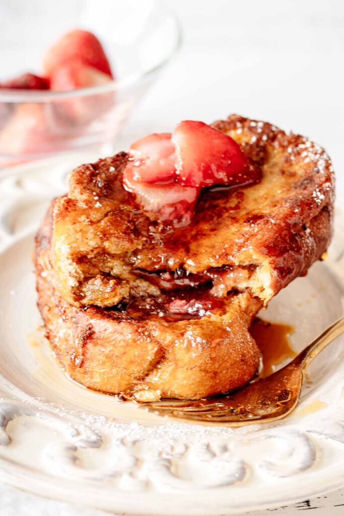 Deep Fried French Toast (Berry-Stuffed!) - Heavenly Home Cooking