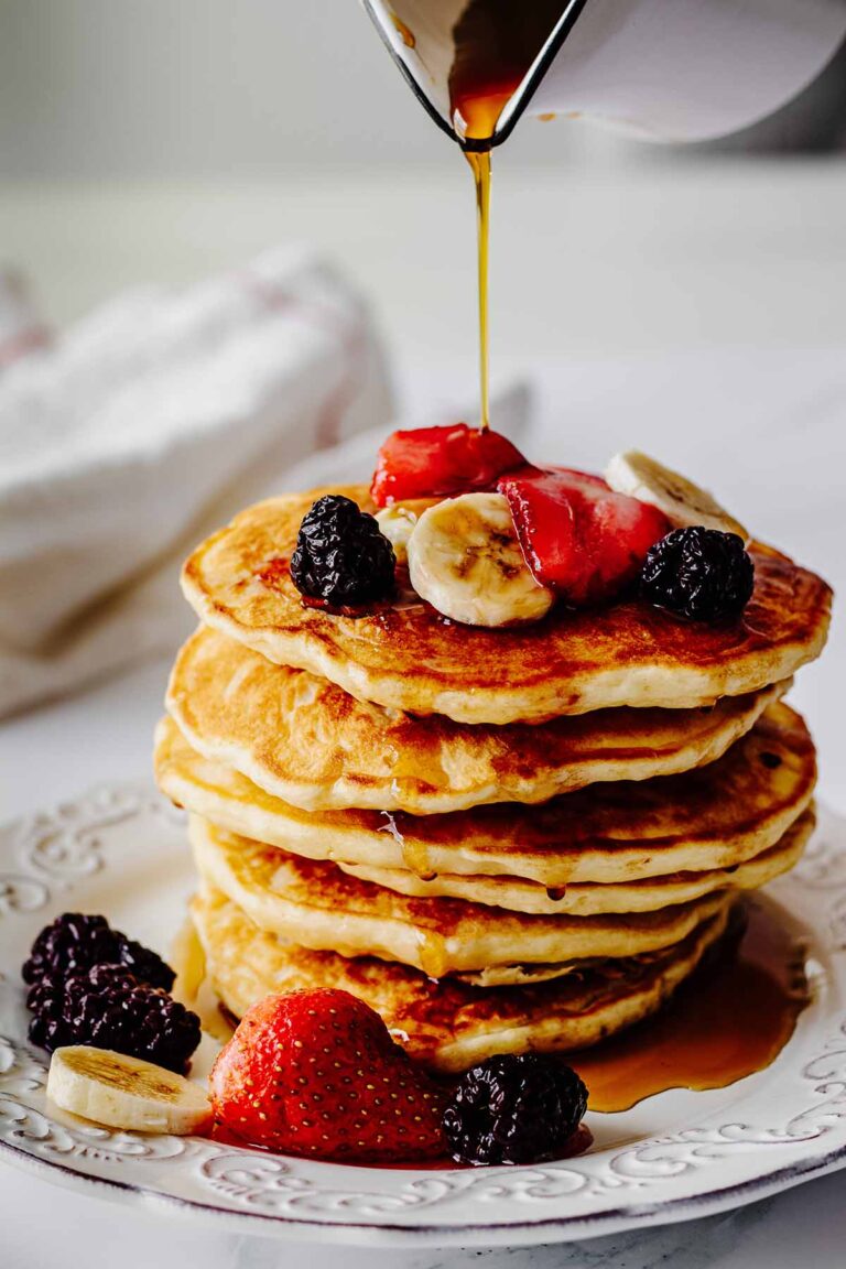 How to Make Homemade Pancakes (Full Guide) - Heavenly Home Cooking
