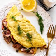 Tuna Omelette (Fresh, Healthy & Hearty) - Heavenly Home Cooking