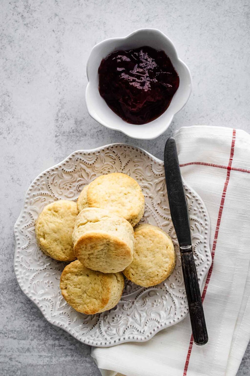 3 Ingredient Scones (Eggless Scones Recipe) - Heavenly Home Cooking