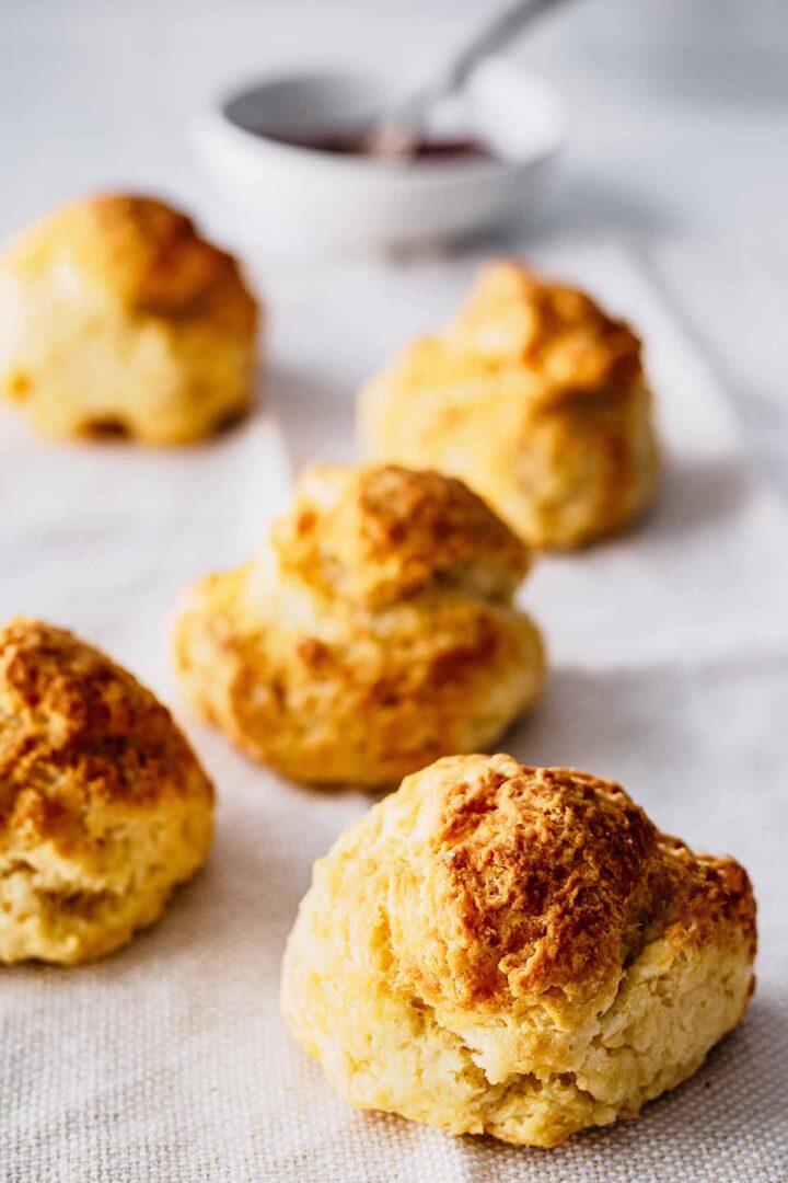 Air Fryer Biscuits (Quick, Easy, 3 Ingredients) - Heavenly Home Cooking
