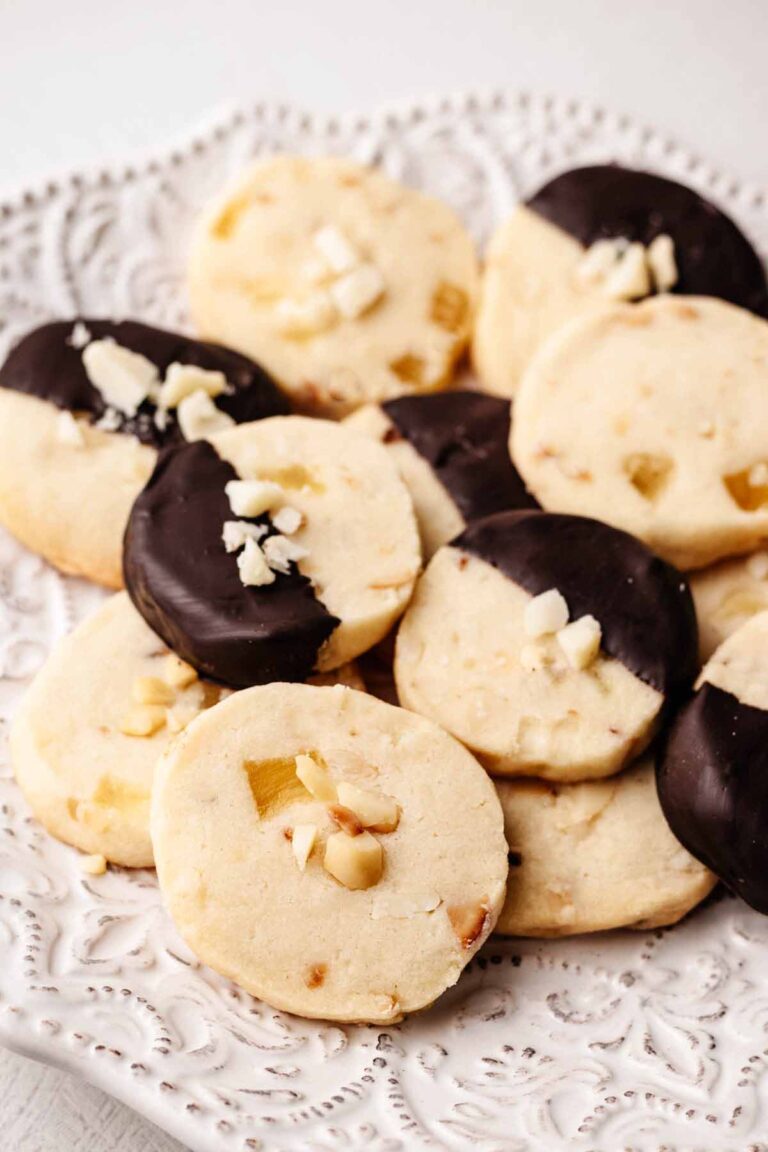 Hawaiian Shortbread Cookies - Heavenly Home Cooking