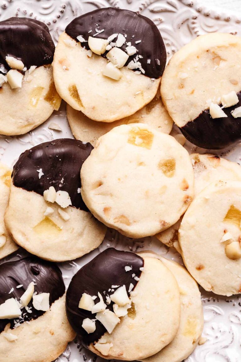 Hawaiian Shortbread Cookies - Heavenly Home Cooking