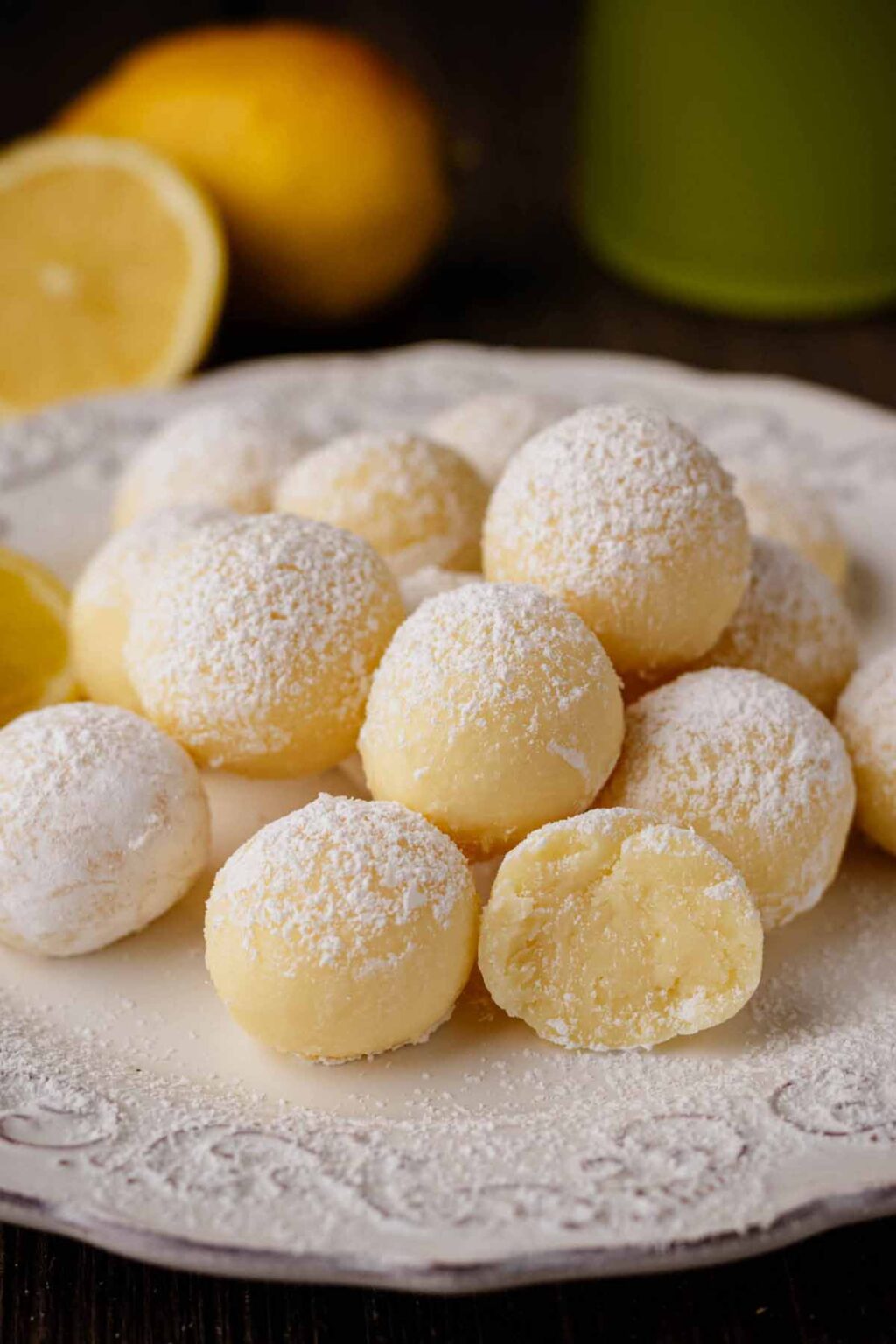 Limoncello Truffles - Heavenly Home Cooking