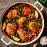 Mediterranean Braised Chicken - Heavenly Home Cooking
