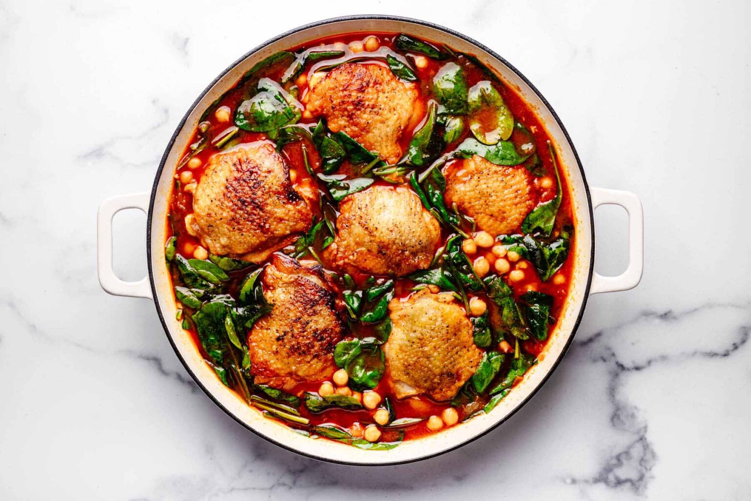 Mediterranean Braised Chicken - Heavenly Home Cooking