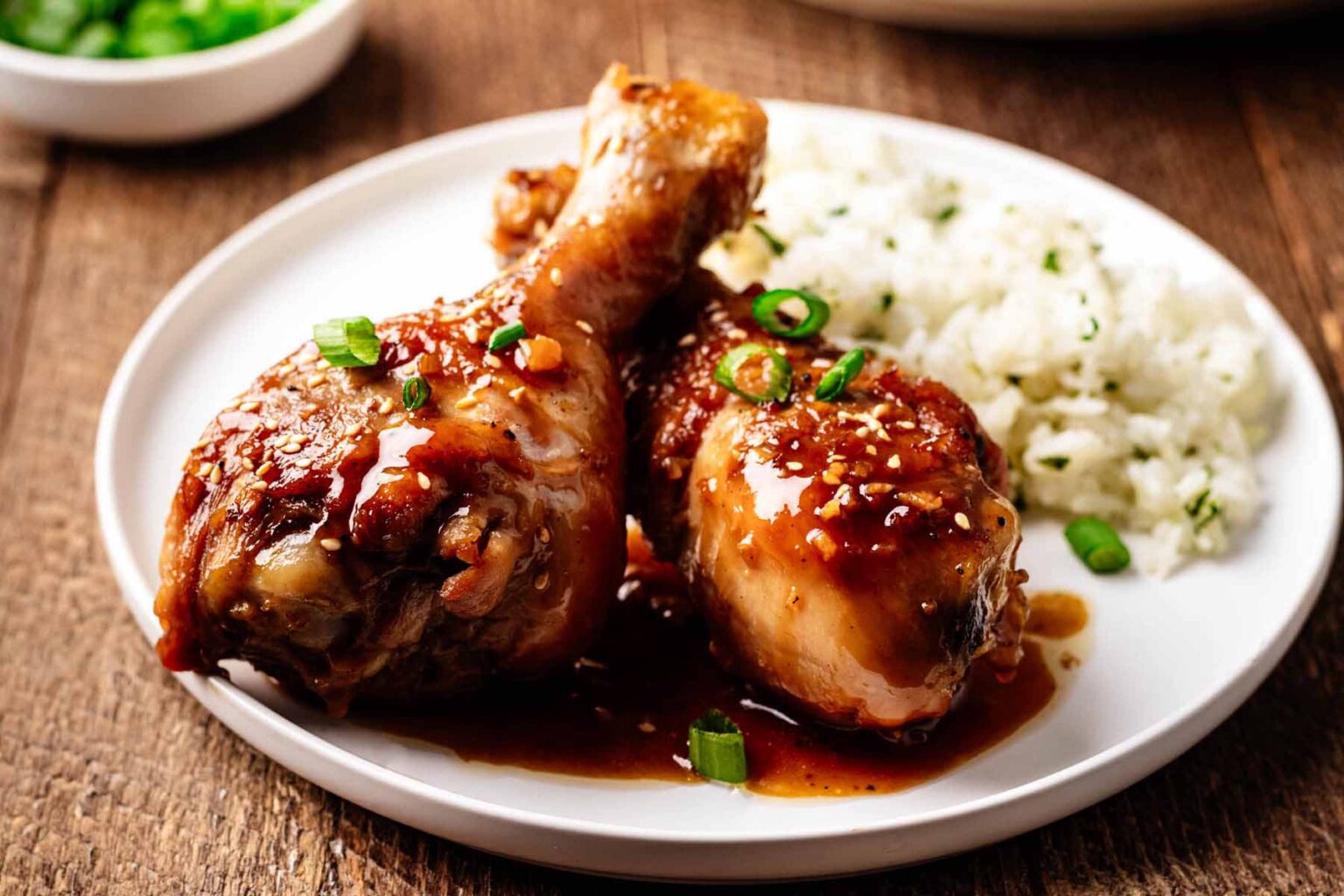 Braised Chicken Drumsticks - Heavenly Home Cooking