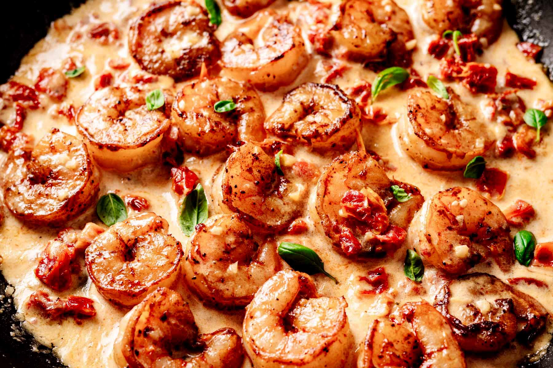 Sun-Dried Tomato Shrimp - Heavenly Home Cooking