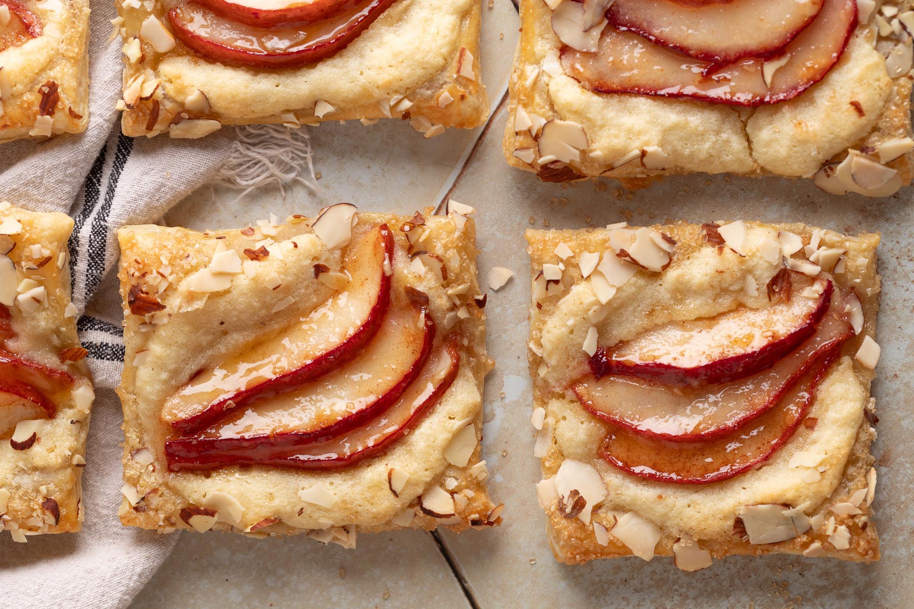 Pear Puff Pastry Tarts - Heavenly Home Cooking